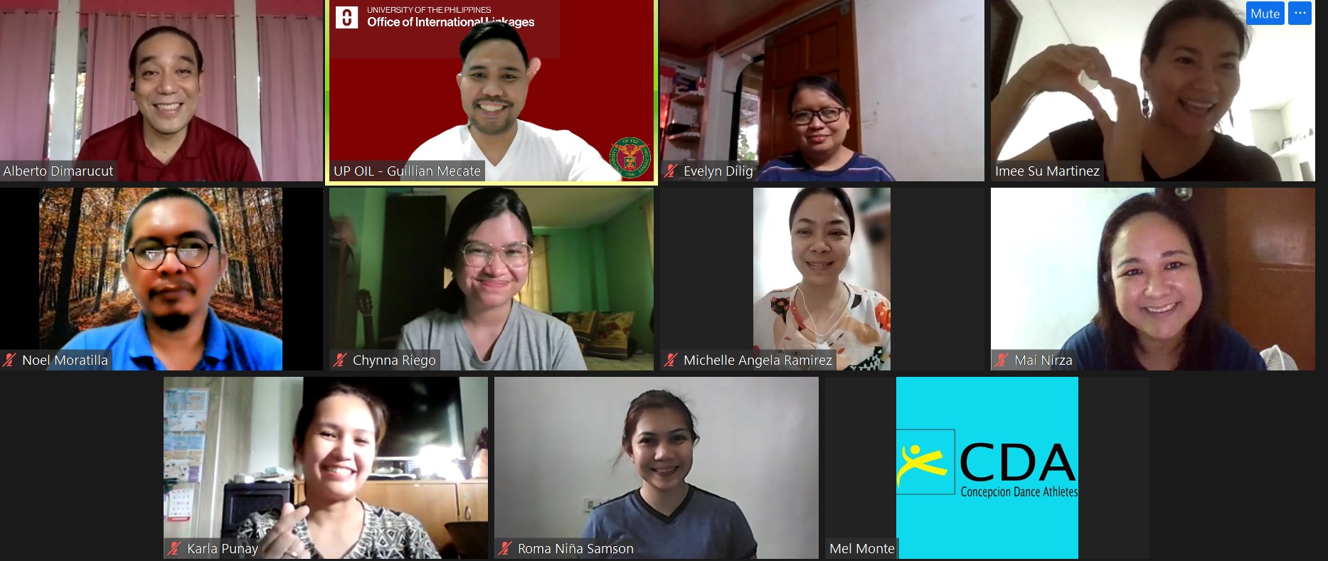 OIL Staff participated in various virtual webinars and trainings for ...